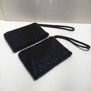 Bags | Two Beaded Coin Purses With Wrist Strap | Poshmark